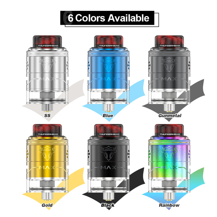 Tauren MAX 2/4ml Dual Coil BF RDTA | ThunderHead Creations
