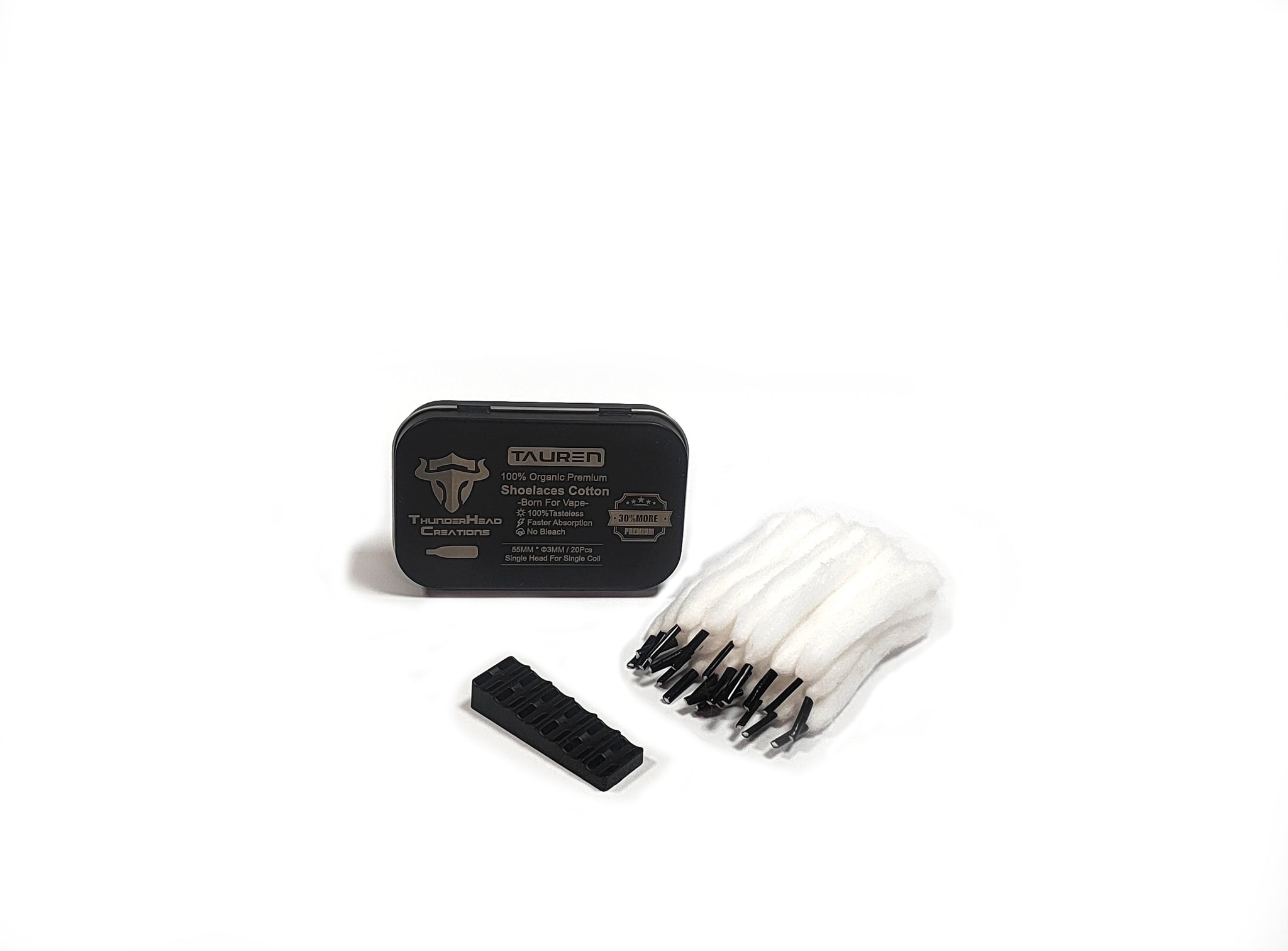 55x20 Tauren Organic Premium Shoelaces Cotton - Single Head【OEM/ODM ...