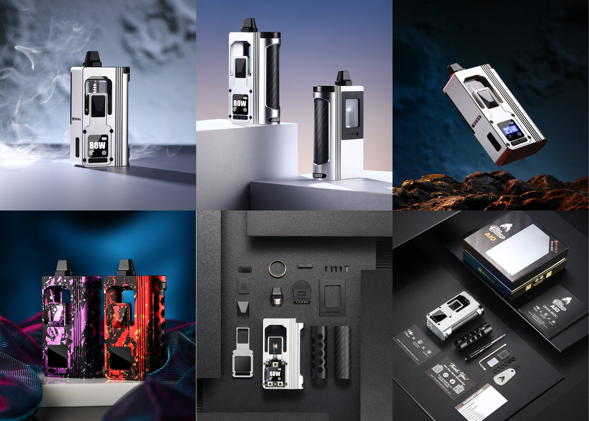 Blaze AIO DNA80C 80W Boro Mod | Design By Mike Vapes × ThunderHead ...